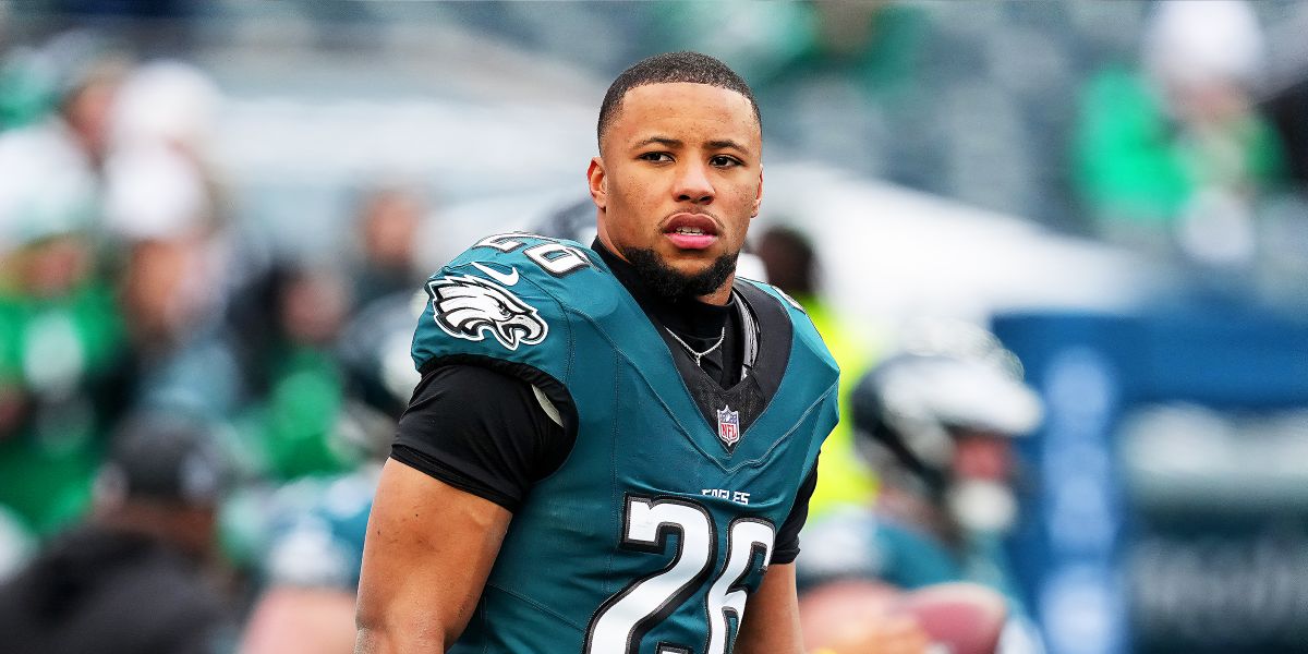 NFL Star Saquon Barkley Is Engaged – Meet His Fiancee Who Is Mom of His ...